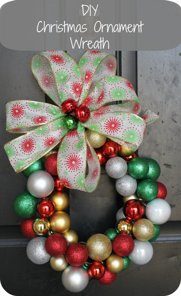 DIY: Christmas Ornament Wreath » The Denver Housewife
