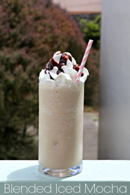 Iced Coffee: Blended Iced Mocha » The Denver Housewife
