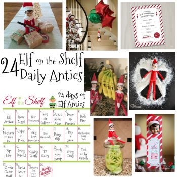 2021 24 Days of Elf on The Shelf Ideas & Elf on the Shelf Calendar ...