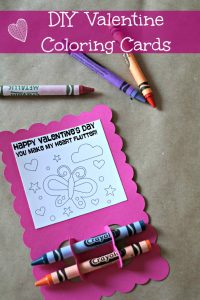 DIY: Coloring Card Valentines » The Denver Housewife