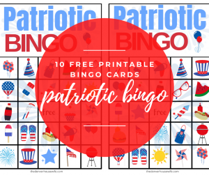 Free Printable Patriotic Bingo Cards » The Denver Housewife