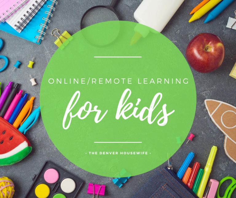 why I decided on remote/online learning » The Denver Housewife