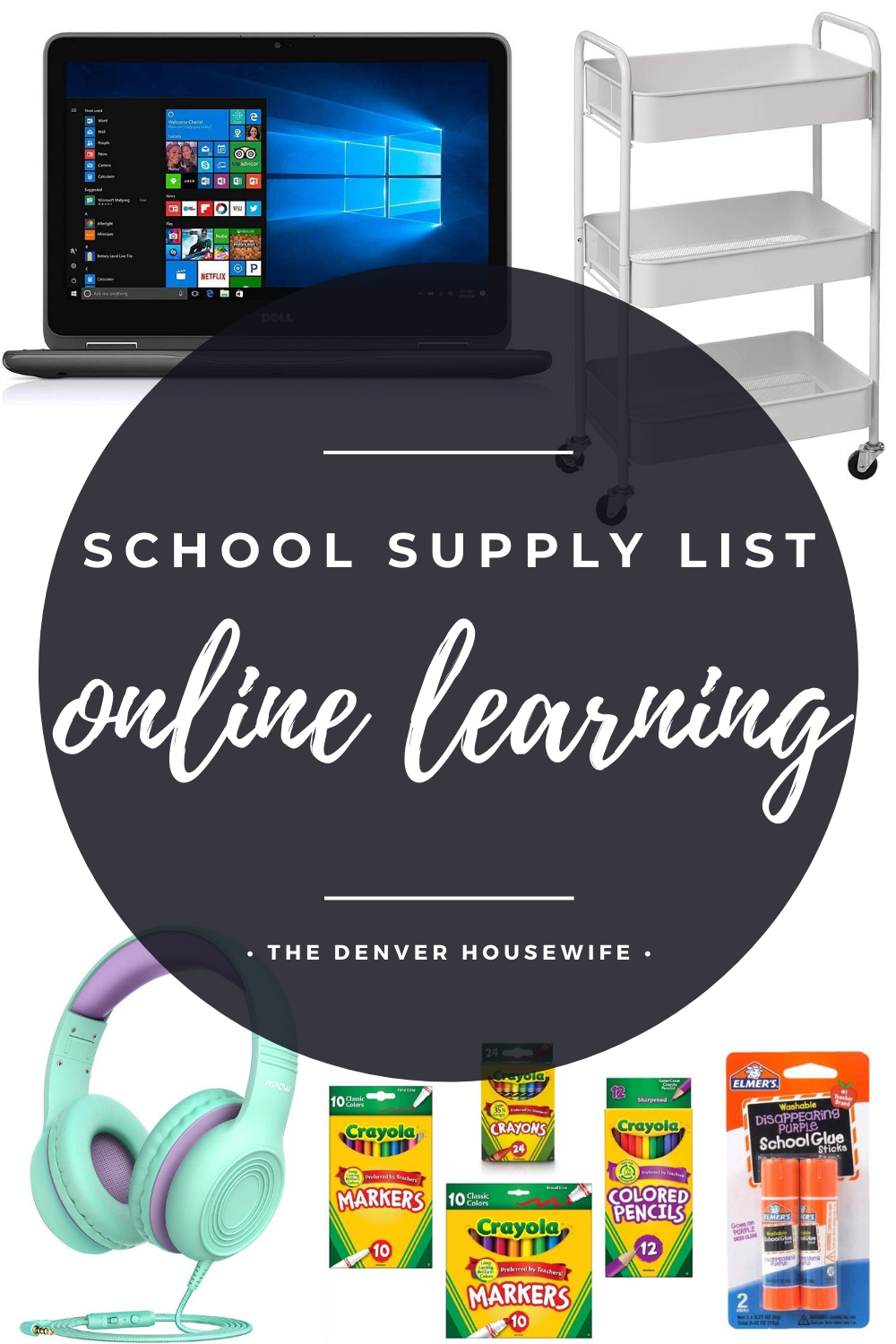 Remote or Online Learning School Supplies » The Denver Housewife