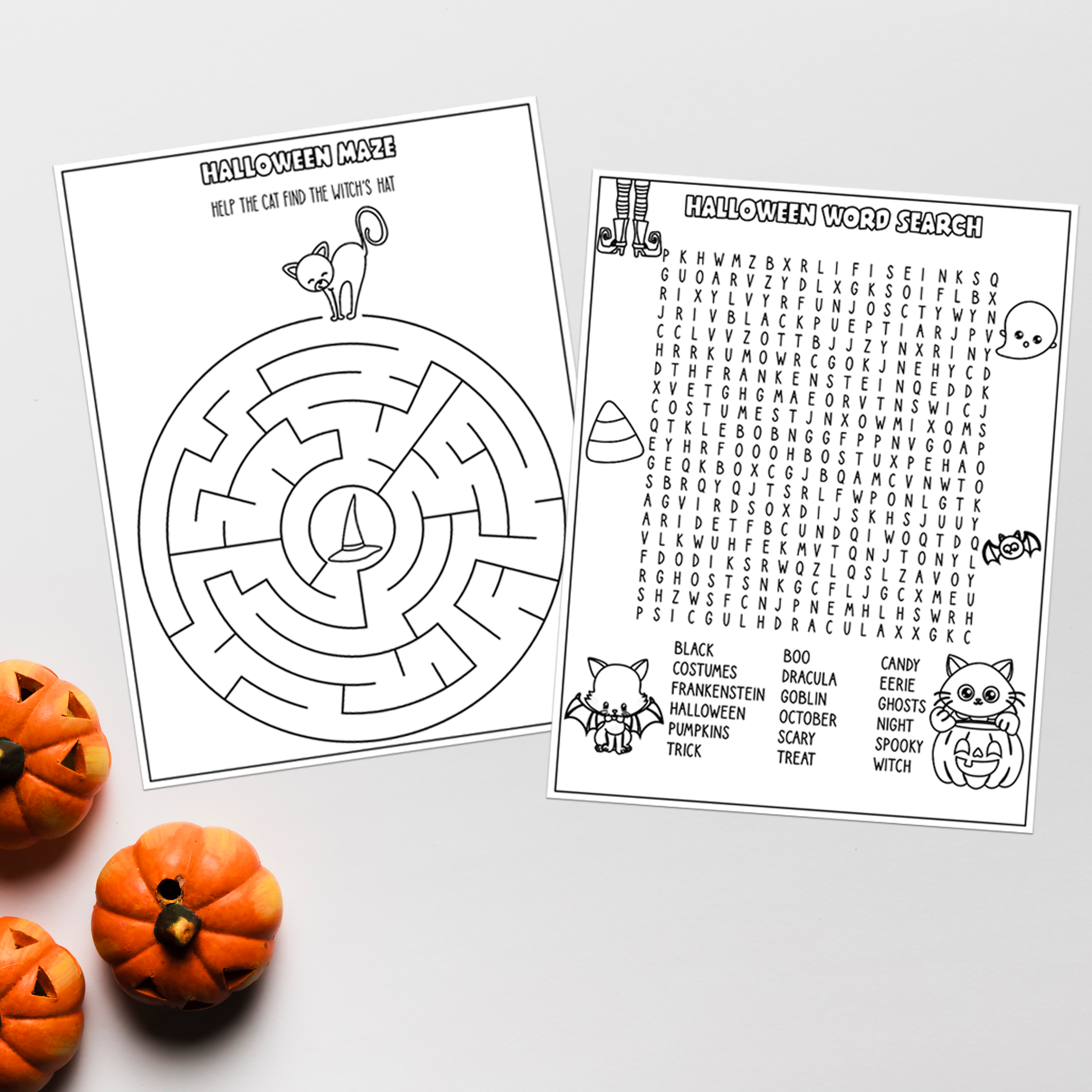 Halloween Activity Pack for Kids » The Denver Housewife