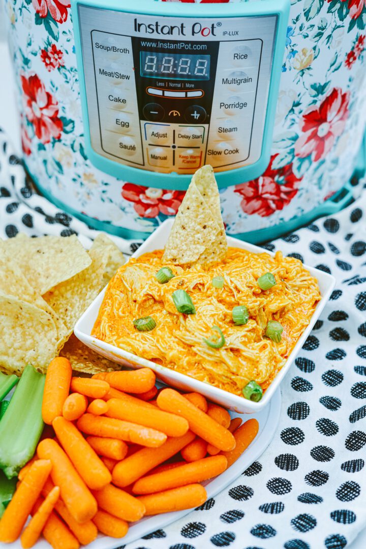 Easy Instant Pot Buffalo Chicken Dip » The Denver Housewife