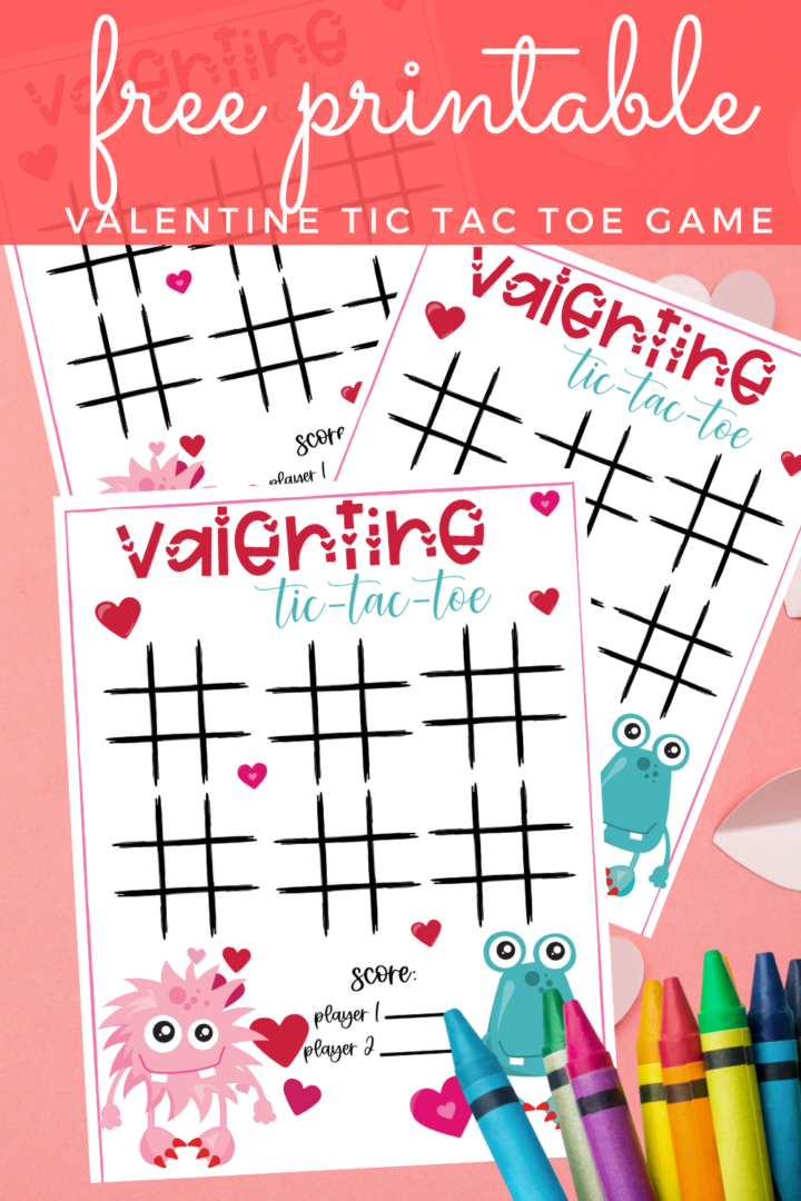 Valentine Tic Tac Toe Printable » The Denver Housewife