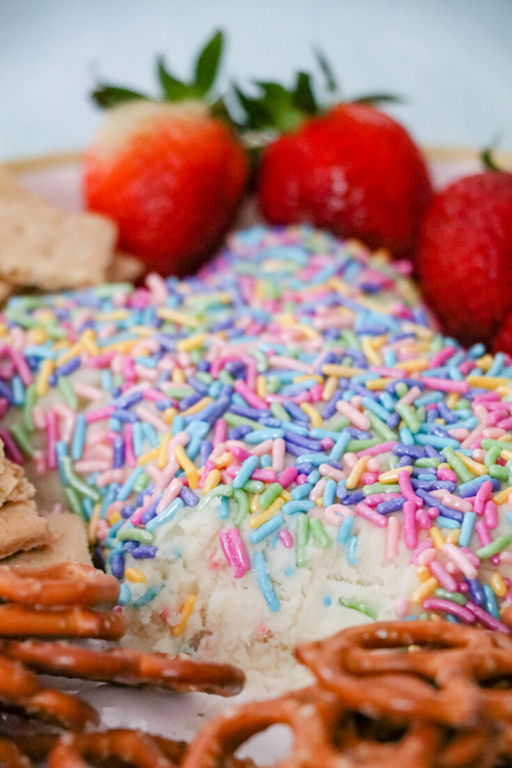Funfetti Easter Bunny Cheese Ball » The Denver Housewife