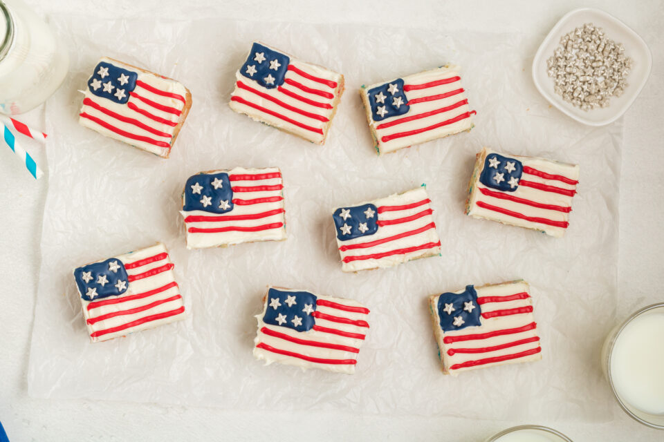 American Flag Sugar Cookies » The Denver Housewife