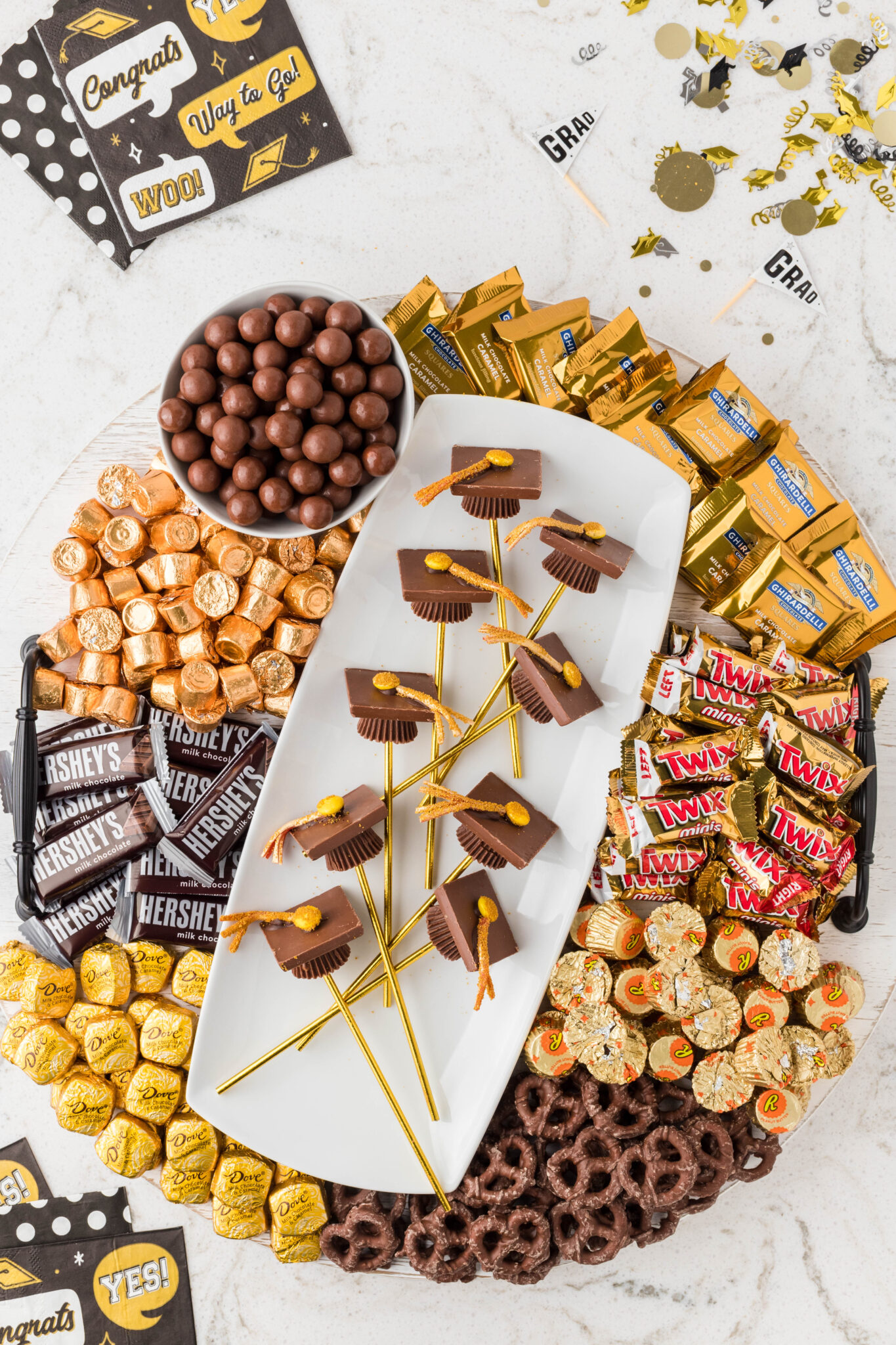 Graduation Candy Board » The Denver Housewife