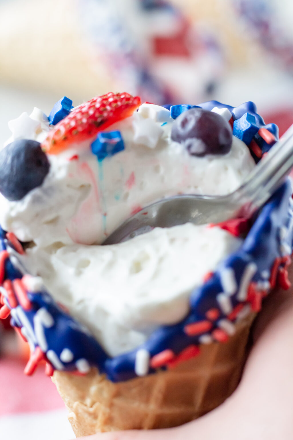 Berry Cheesecake Cones » The Denver Housewife