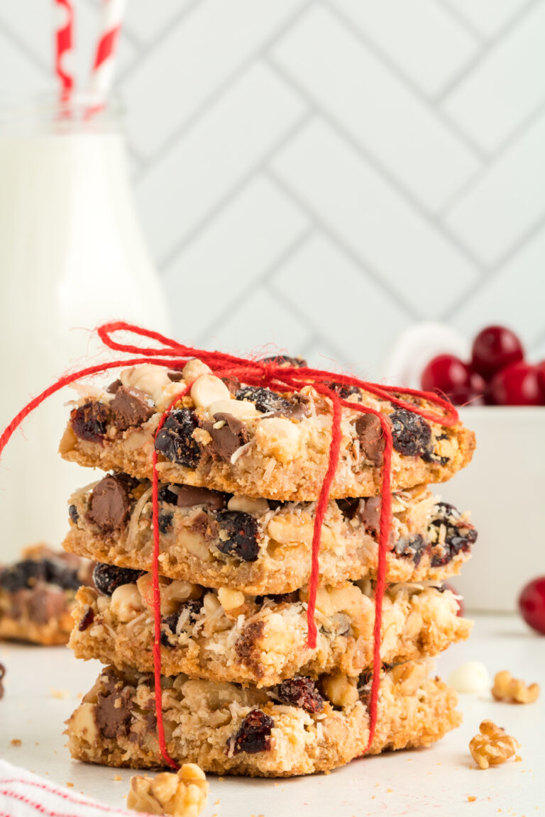 7 Layer Cranberry Magic Bars » The Denver Housewife
