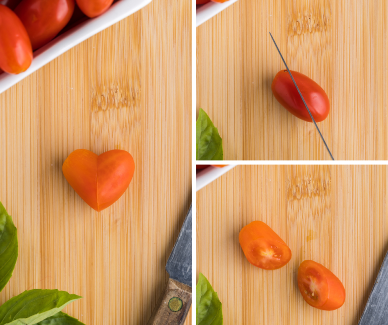 Heart Caprese Bites » The Denver Housewife