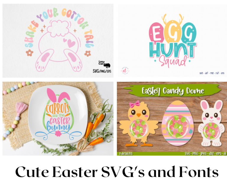 Cute Easter SVG's and Fonts » The Denver Housewife