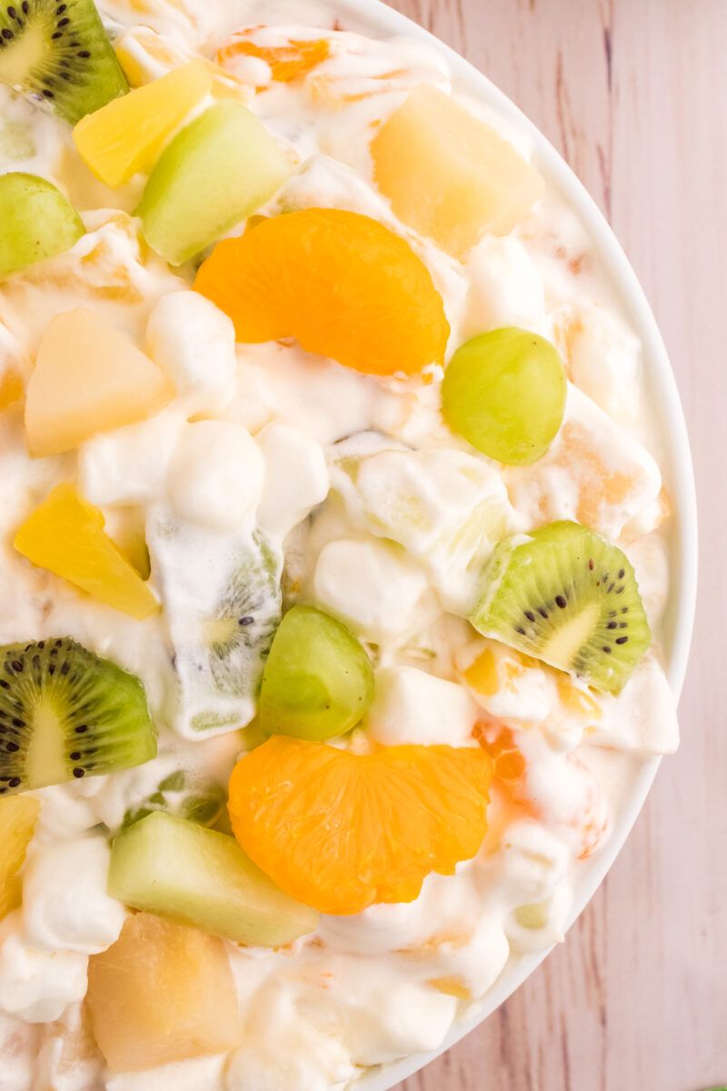 Green and Gold Fluff Salad » The Denver Housewife