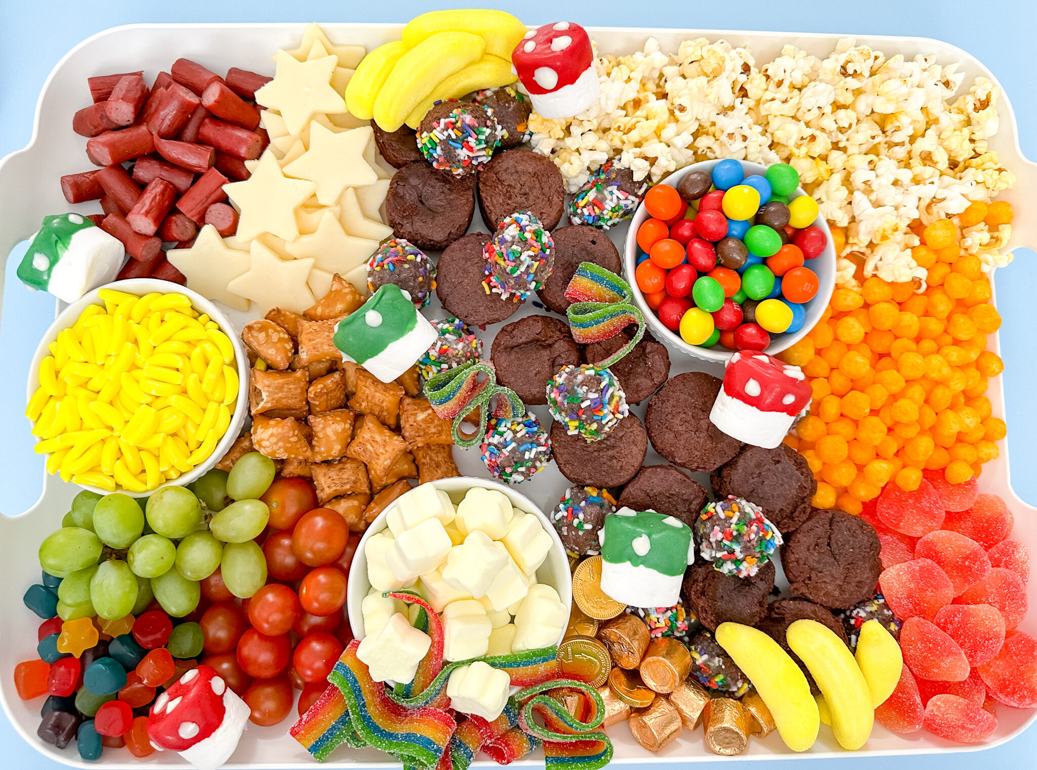 Super Mario Bros Snack Board » The Denver Housewife