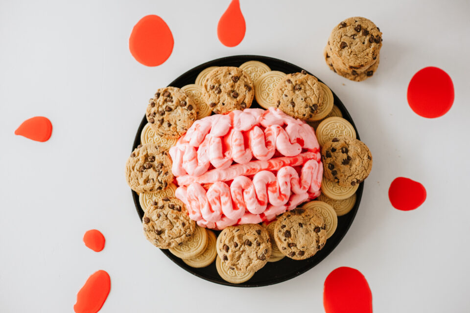 Bloody Brain Cheese Ball » The Denver Housewife