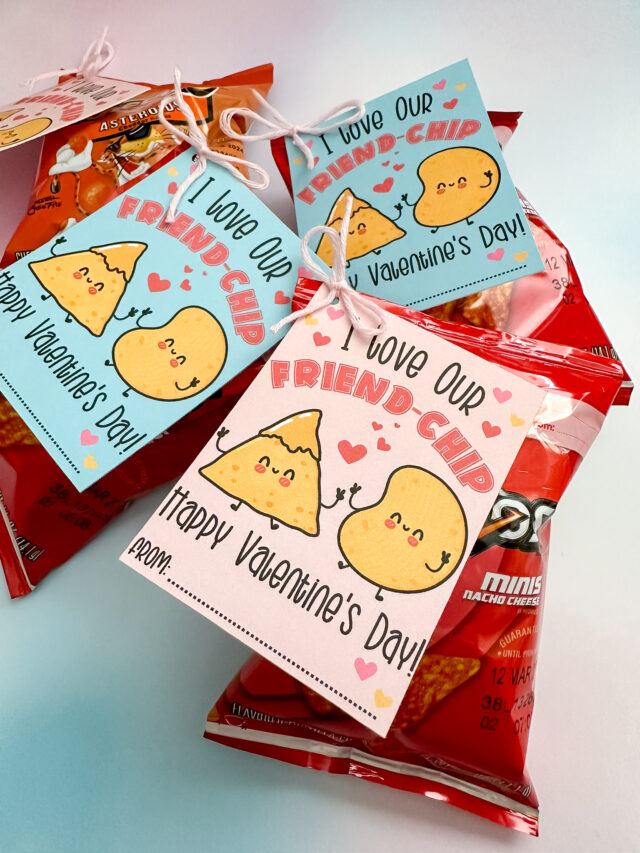 Valentine Chip Bag Tags Free Printable » The Denver Housewife