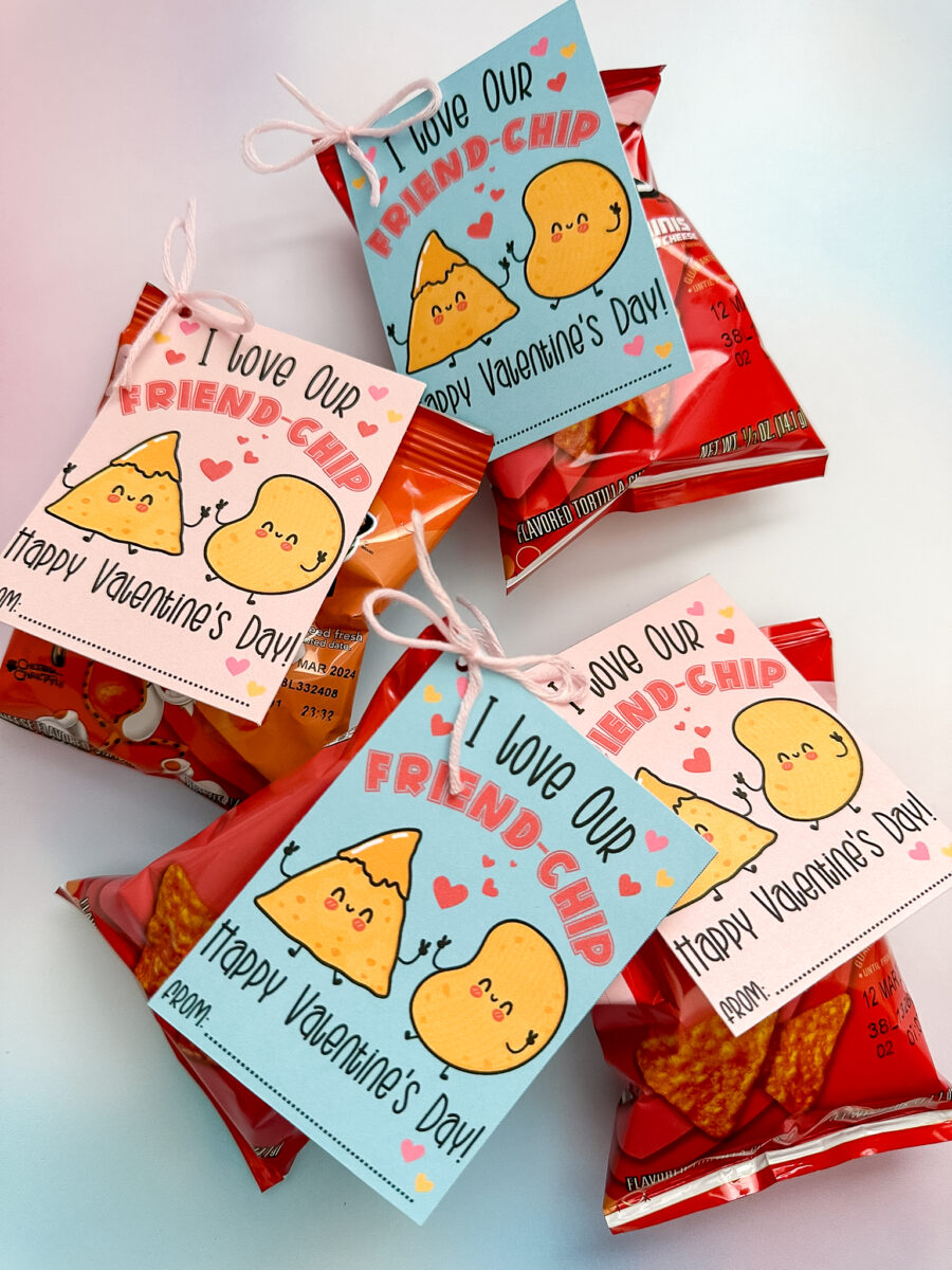 Valentine Chip Bag Tags Free Printable » The Denver Housewife