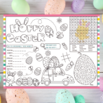Easter Activity Placemat » The Denver Housewife
