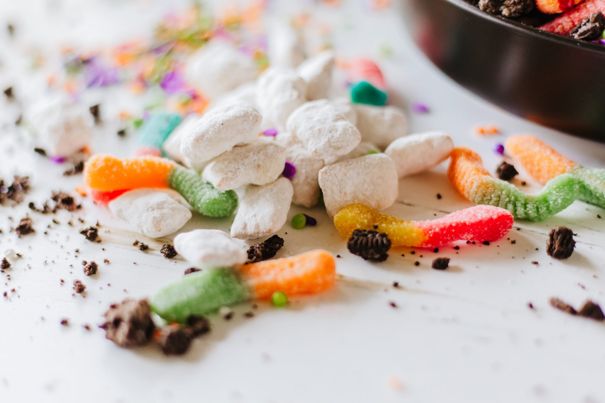 Halloween Muddy Buddies Graveyard Snack Mix » The Denver Housewife