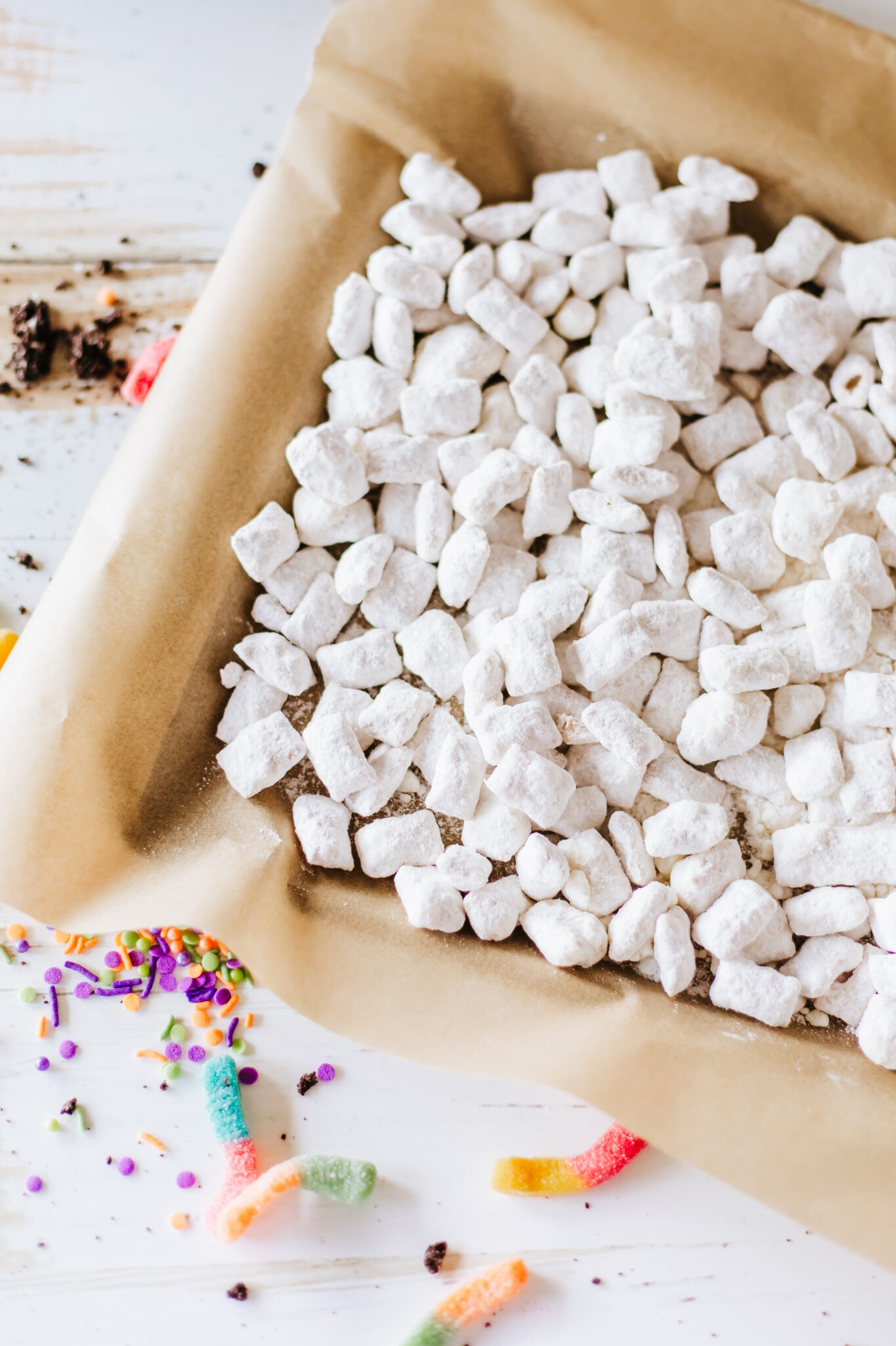 Halloween Muddy Buddies Graveyard Snack Mix » The Denver Housewife